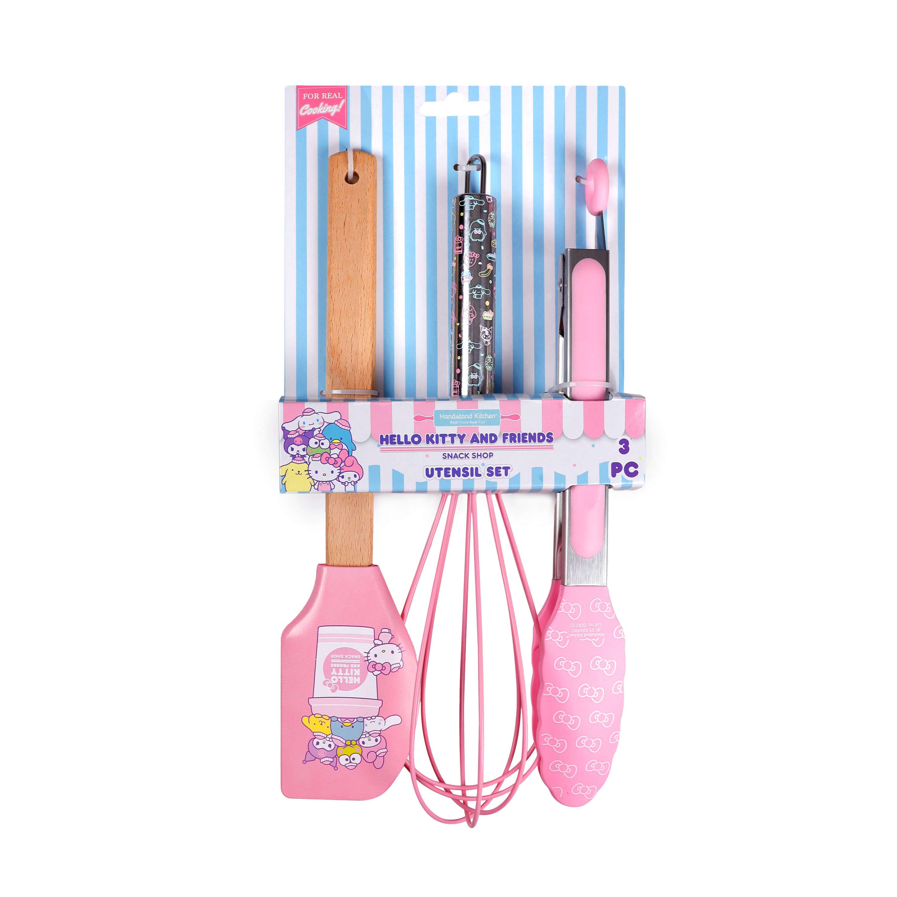 Hello Kitty® and Friends Utensil Set – Spatula, Whisk & Tong ...